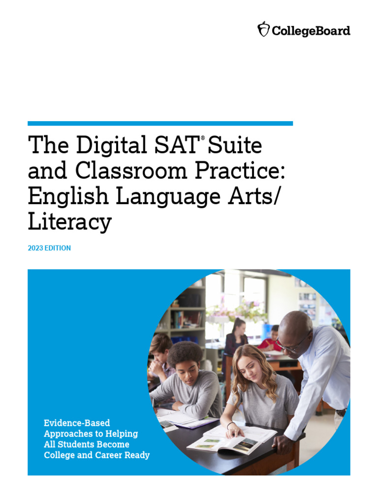 sat-suite-classroom-practice-elal | PDF | Reading Comprehension | Sat