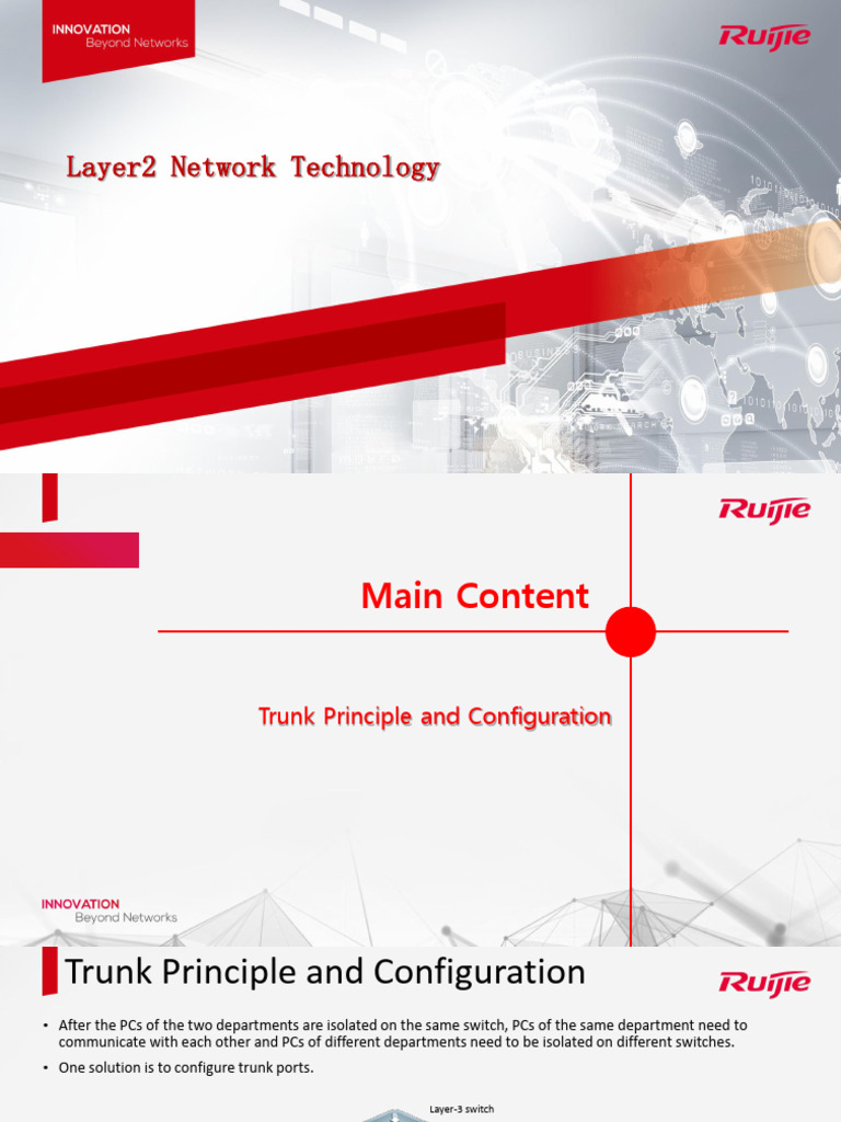 08 Trunk Principle and Configuration | PDF | Network Switch | Computing
