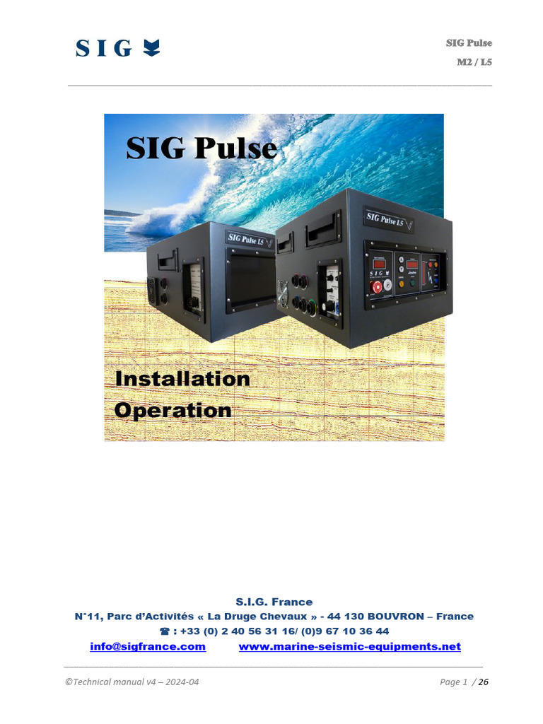 Manual SIG Pulse M2-L5-v4 | PDF | Electrical Connector | Capacitor