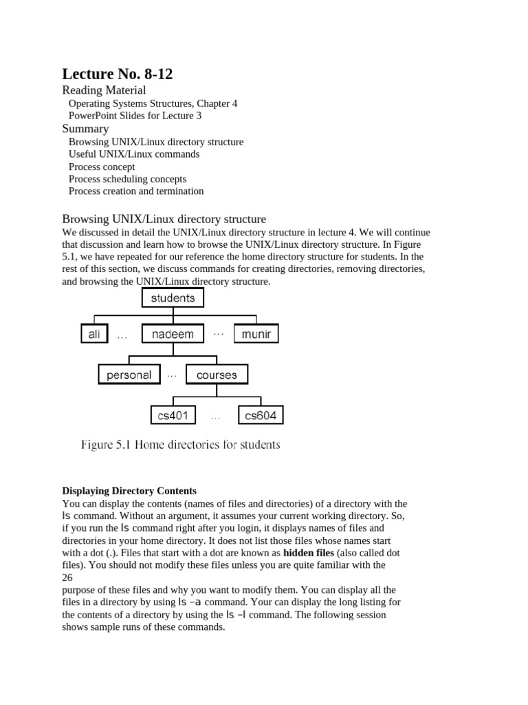 Lecture No 8 12 Pdf Process Computing Scheduling Computing 3254