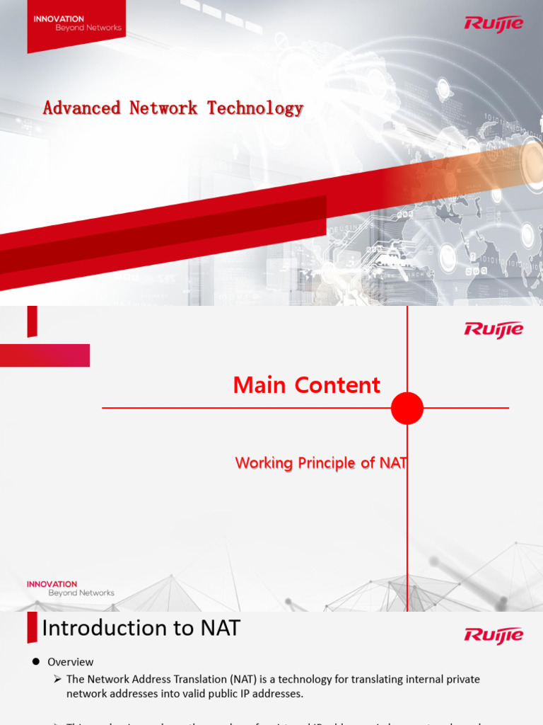 NAT Working Principles and Configurations | PDF | Ip Address | Computer ...