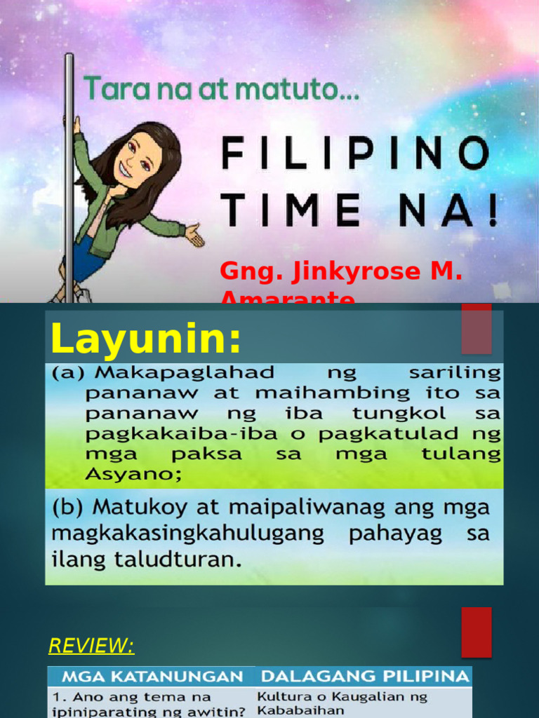 Filipino 9 Tula | PDF