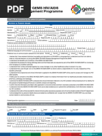 GEMS Medical Scheme Registration Guide | PDF | Medical Diagnosis | Medicine