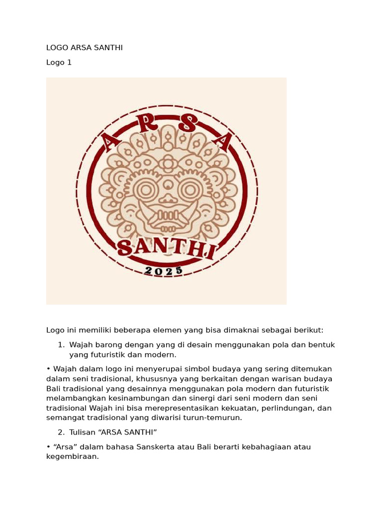 Logo Arsa Shanti | PDF