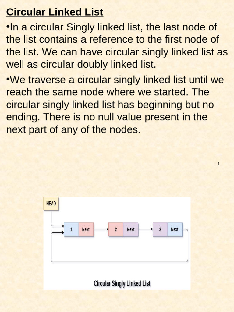 9 Circular Linked List | PDF | Information Technology Management ...