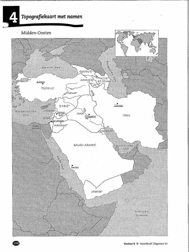 Topo 4 Midden - Oosten | PDF