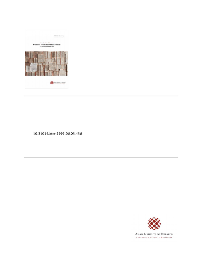 Democracy, Decentralization and Political Dynasty, JSP 1056 | PDF ...