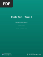 Grade 10 Creative Thinking Guide | PDF | Creativity | Brainstorming