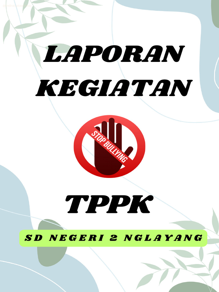 11.Laporan Dan SOP TPPK SDN 2 Nglayang | PDF