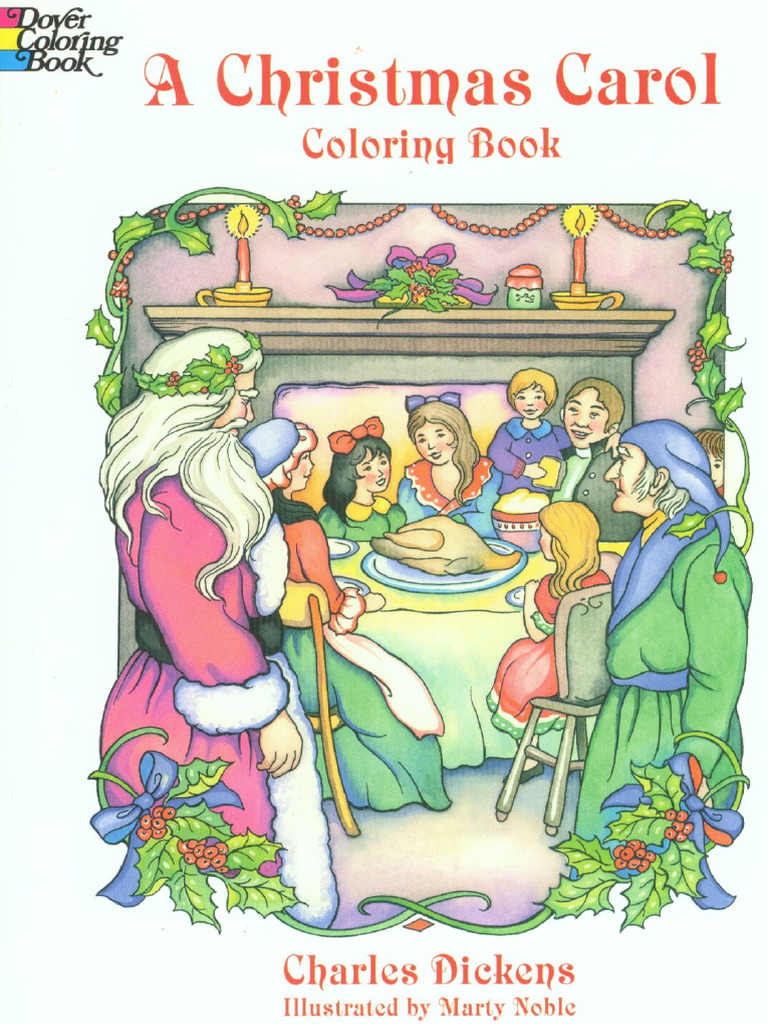 A Christmas Carol Coloring Book | PDF