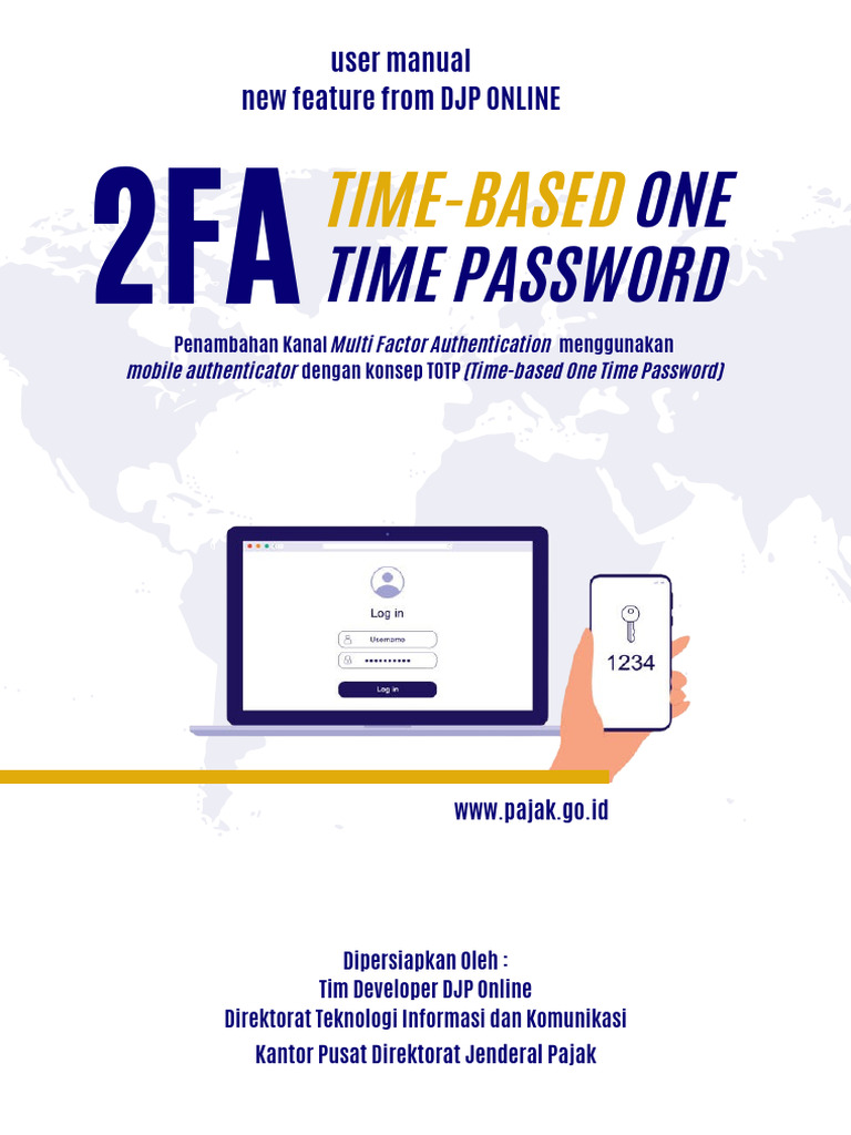 User Manual TOTP DJP Online | PDF
