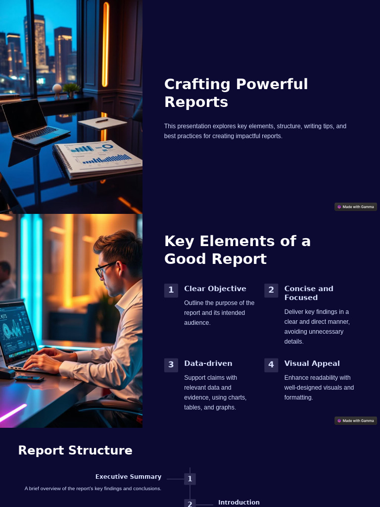 Crafting Powerful Reports | PDF | Data | Methodology