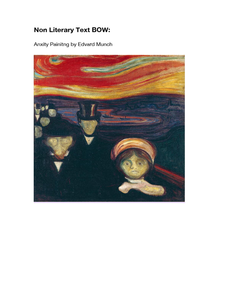 Non Literary Text BOW | PDF