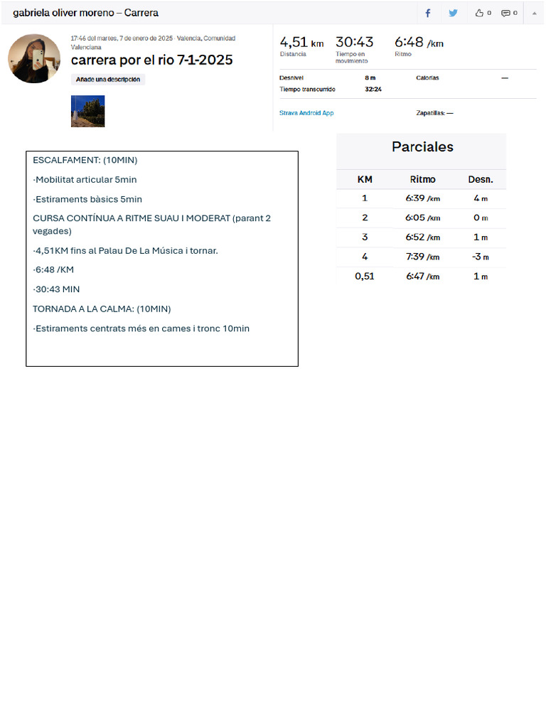 Strava Running | PDF