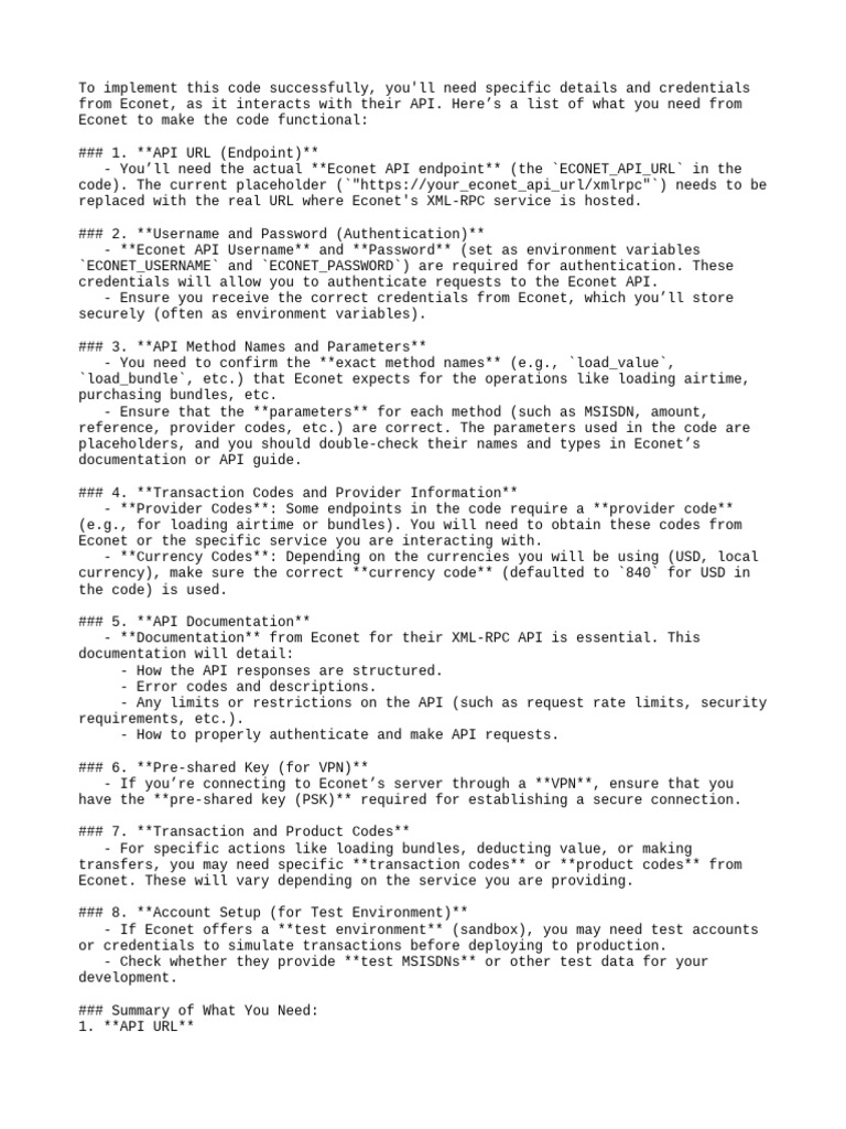 Ecinetwireless Backend Code5 | PDF | Parameter (Computer Programming) | Authentication