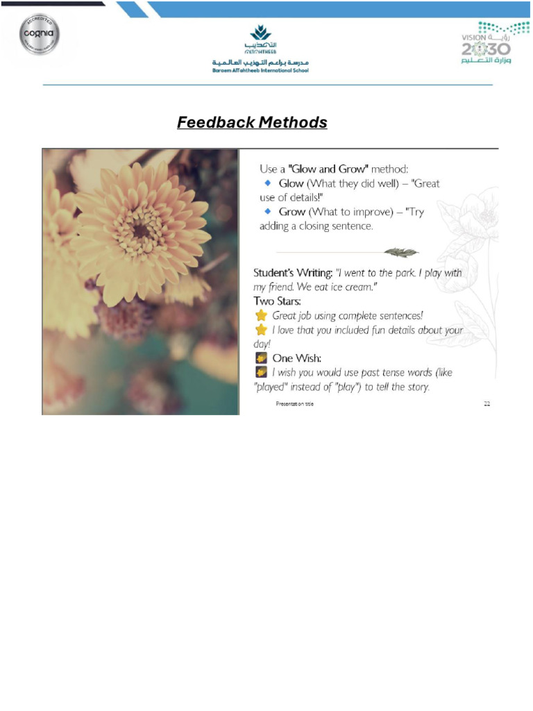 Feedback Methods | PDF