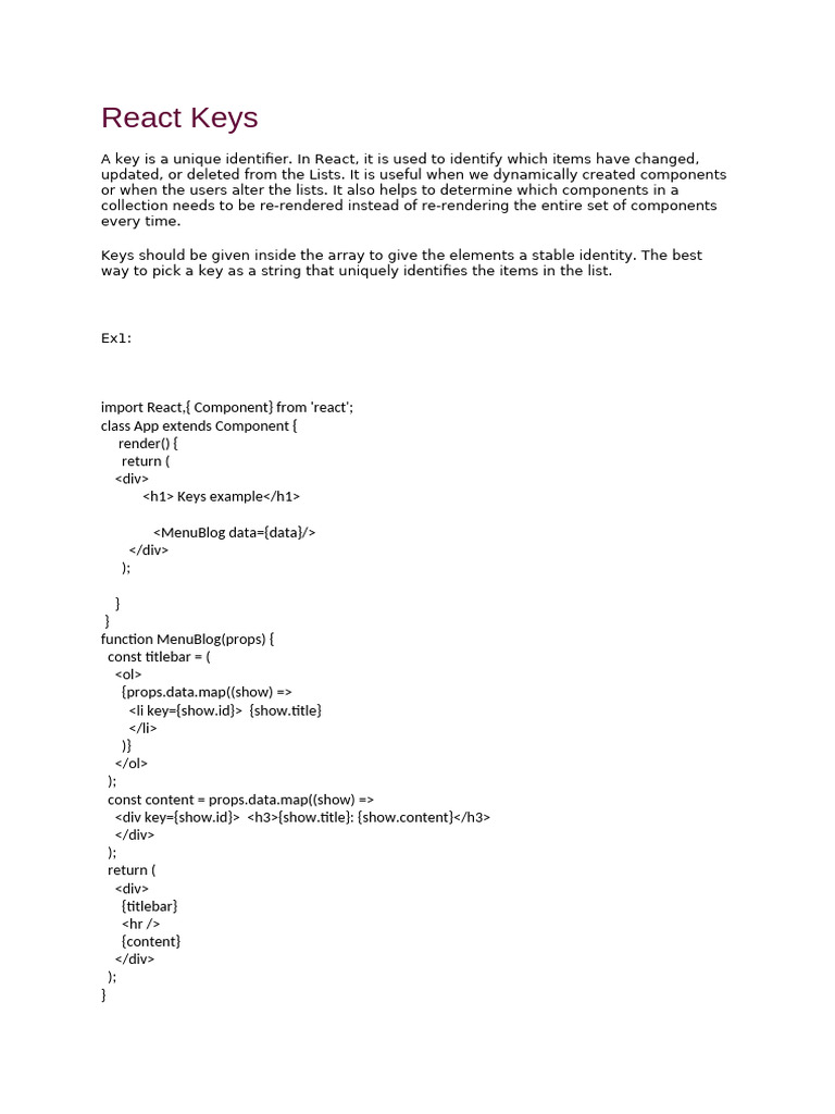 Keys | PDF | Software | Computing