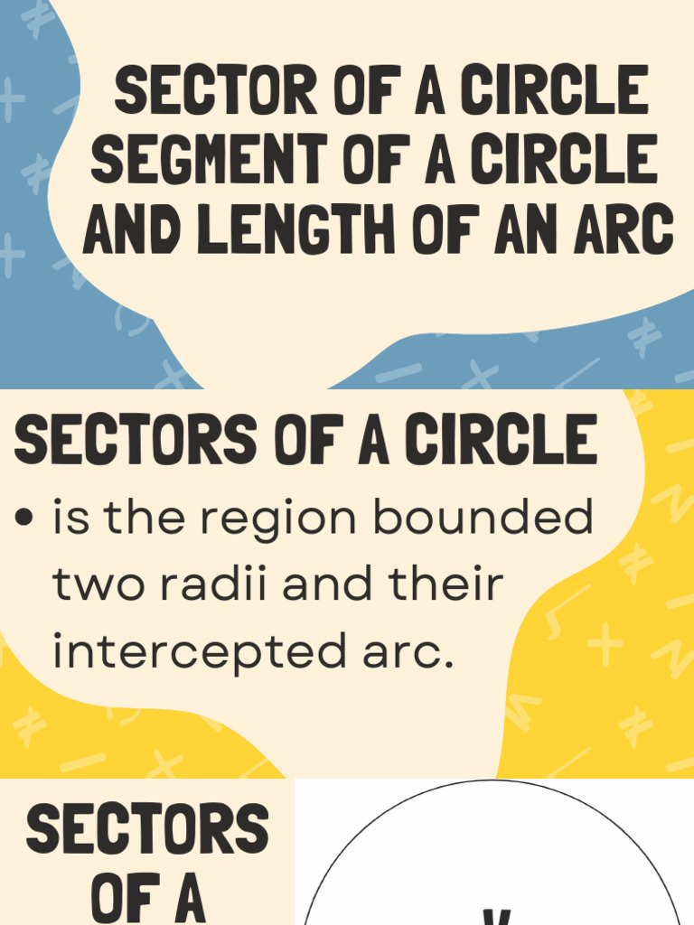 Sector Segment Arc Length | PDF