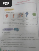 AQAD Class 3 English Punctuation Guide | PDF | Comma | Quotation Mark