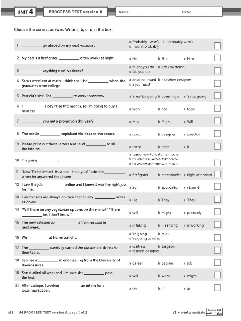 Unit 4. A | PDF