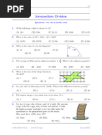 Australian Mathematics Competition 2020 Solutions | PDF | Hay | Area
