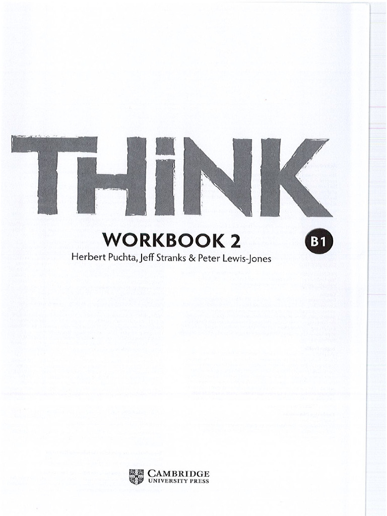 Think B1 WB | PDF