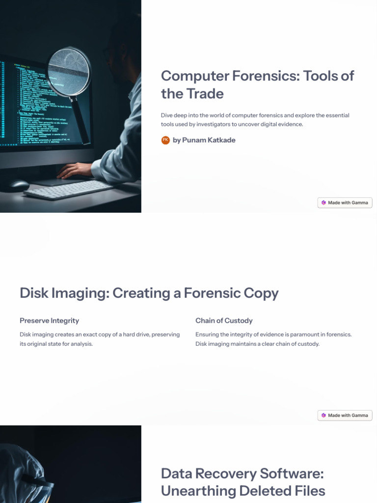 Computer Forensics Tools of The Trade | PDF
