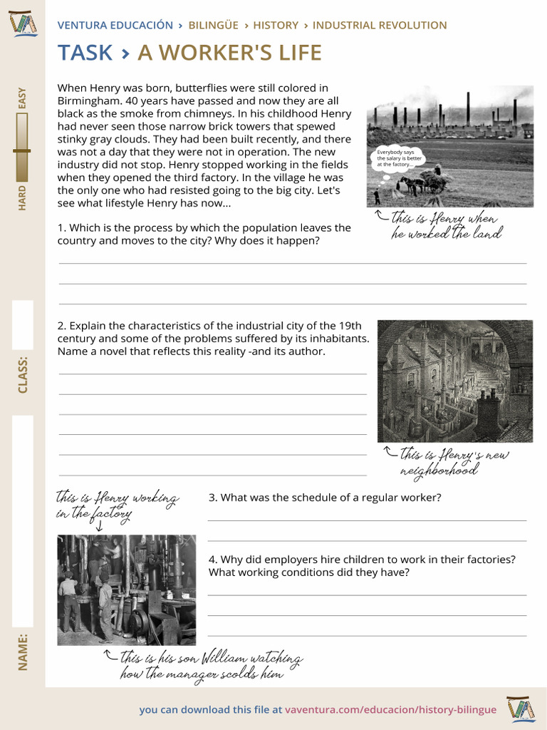 TASK HISTORY: A Worker's Life | PDF