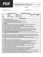 PPM Check List | PDF | Pump | Valve