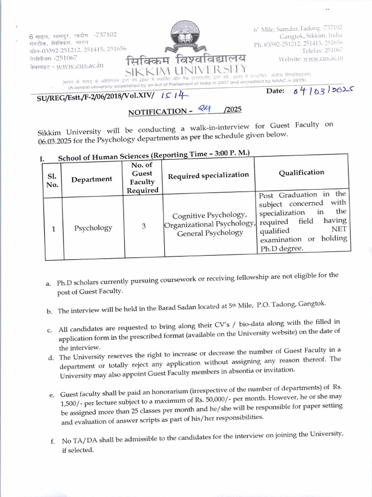 Notification No. 24 Dated 04.03.2025 | PDF