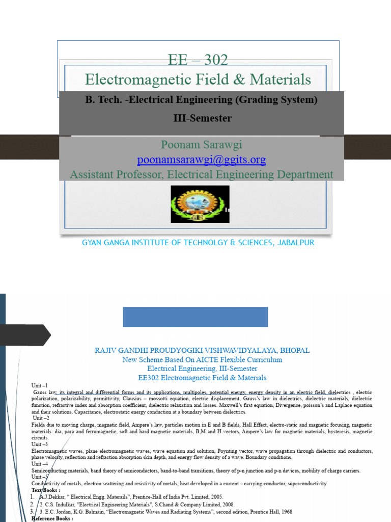 EMFM UNIT 5 | PDF | Electrical Resistivity And Conductivity | Superconductivity