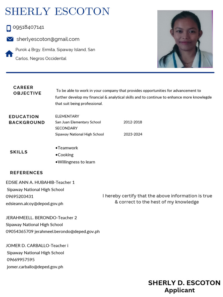 Sherly Escoton - 20250131 - 113129 - 0000 | PDF