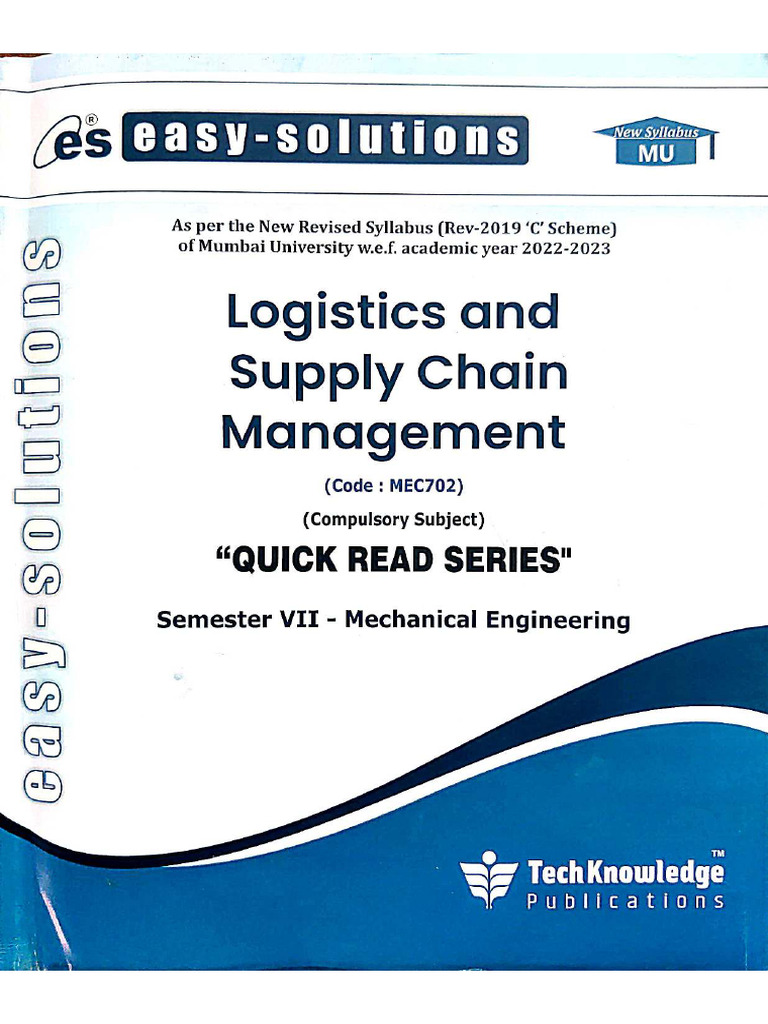 LSCM Easy Solution | PDF