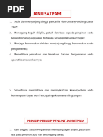 Prinsip-Prinsip Penuntun Satpam | PDF