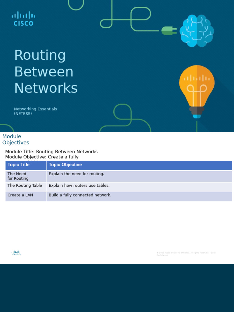 Routing Between Networks | PDF | Computer Network | Routing