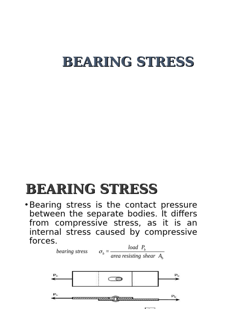 MDB 3 BearingStress | PDF