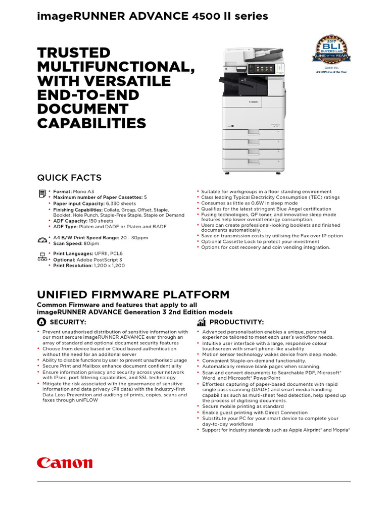 636523852301870231HC Imagerunner-Advance-4500-Series en 01 | PDF ...