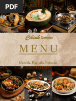 Menu Aroem Resto Jakarta Terbaru | PDF