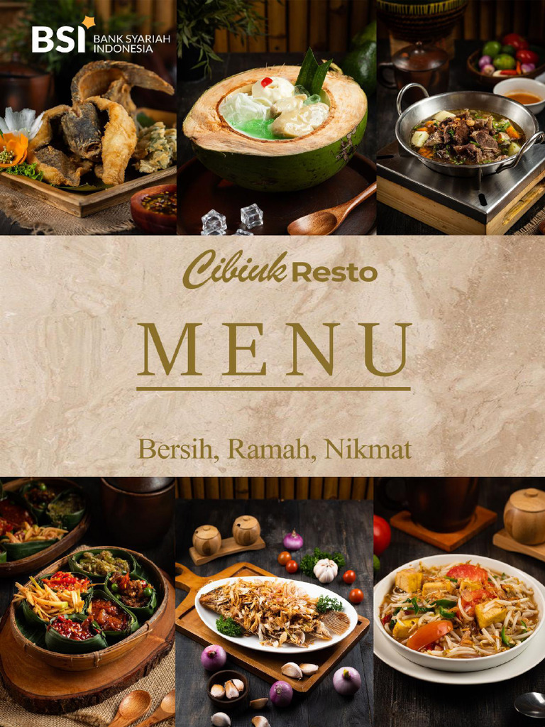 Menu Cibiuk Resto - Soekarno Hatta Bandung | PDF