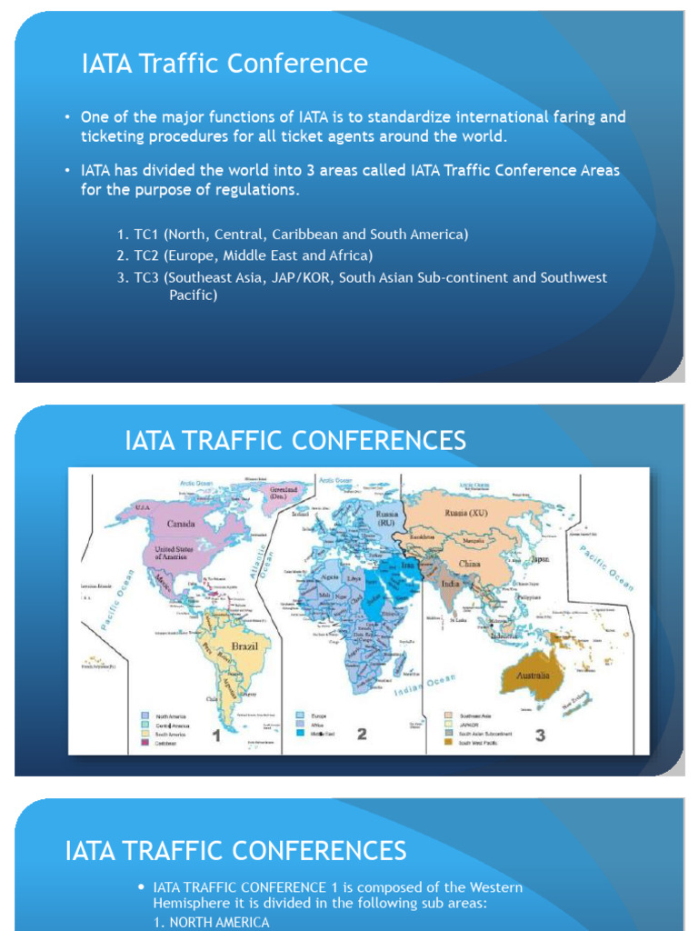 IATA Traffic Conference | PDF | Caribbean
