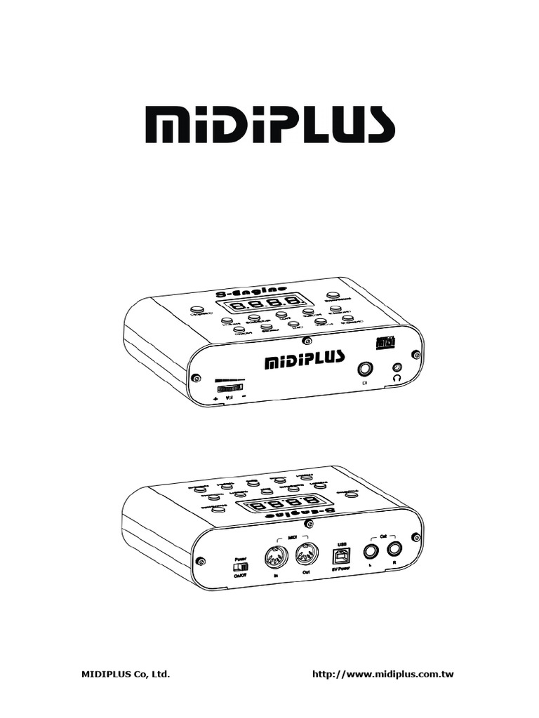 MIDIPLUS S-Engine 8030 Manual | PDF | Usb | Electronics