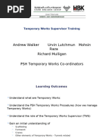 Temporary Works Coordinator Assessment | PDF