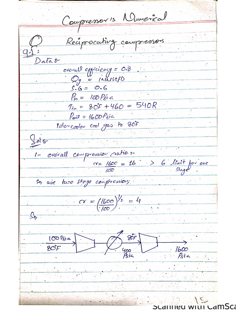 Compressor Numerical | PDF