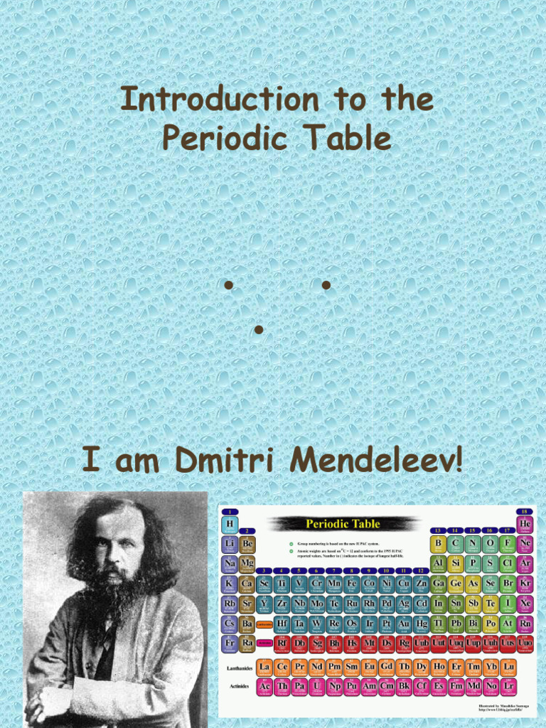 Reading the Periodic Table | PDF | Chemical Elements | Periodic Table