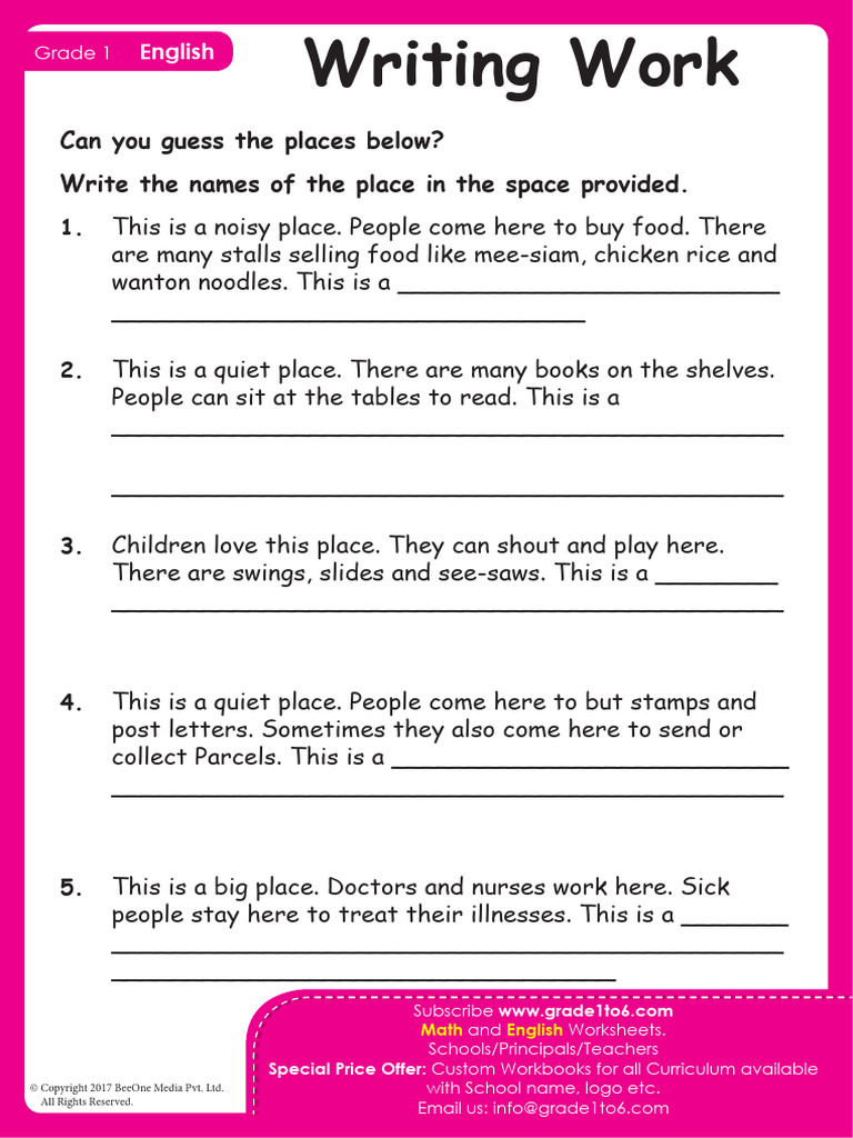 Context Clues Grade 1 | PDF