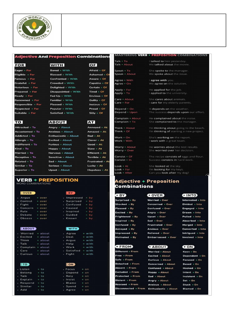 Prepositions Practice Module | PDF