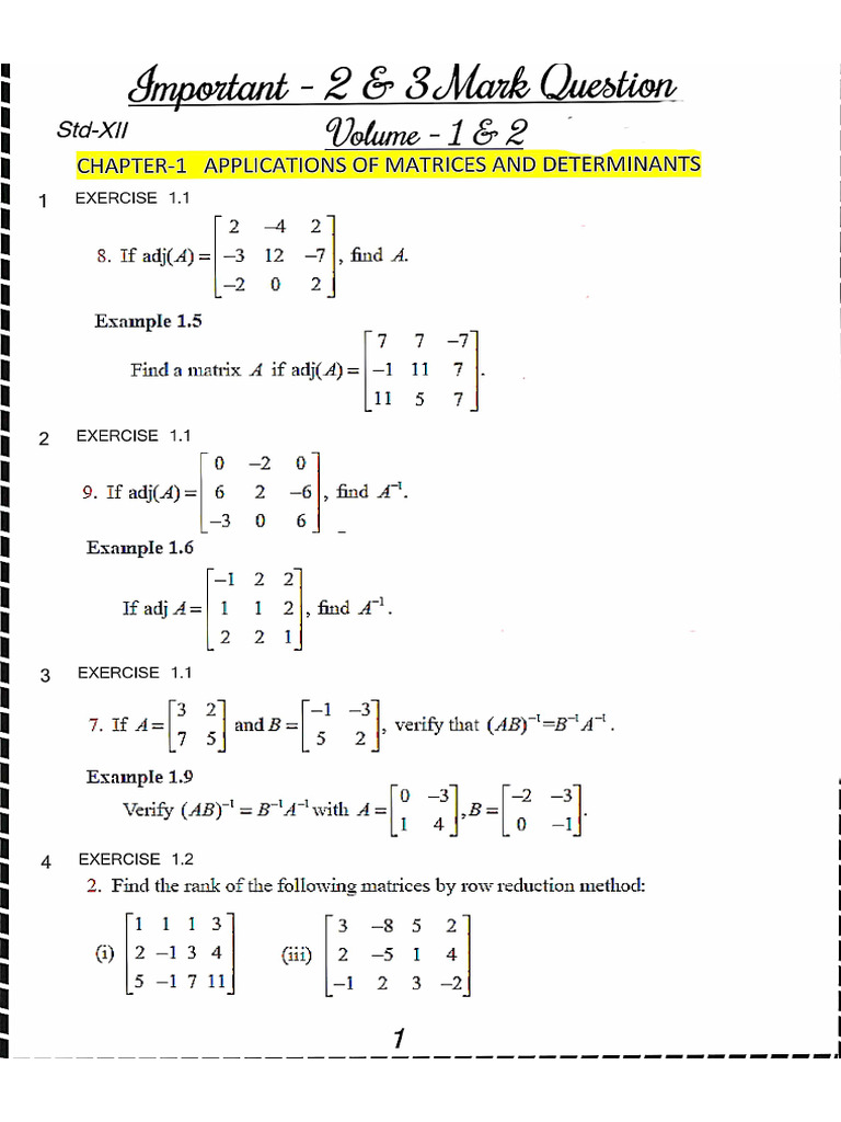 Mat imp 2&3mark | PDF | Equations | Ellipse
