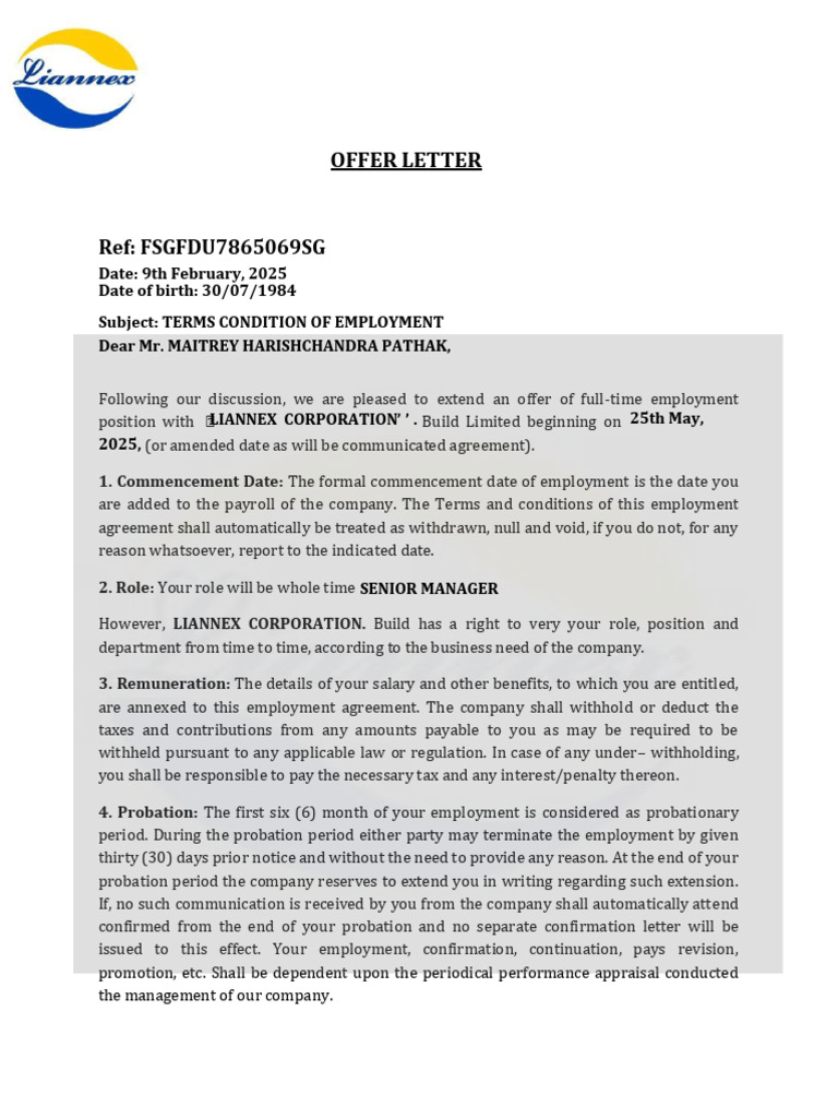 Mr. MAITREY HARISHCHANDRA PATHAK | PDF | Employment | Justice