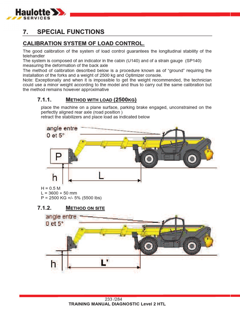 Load Control Calibration Manual | PDF | Calibration | Motor Vehicle