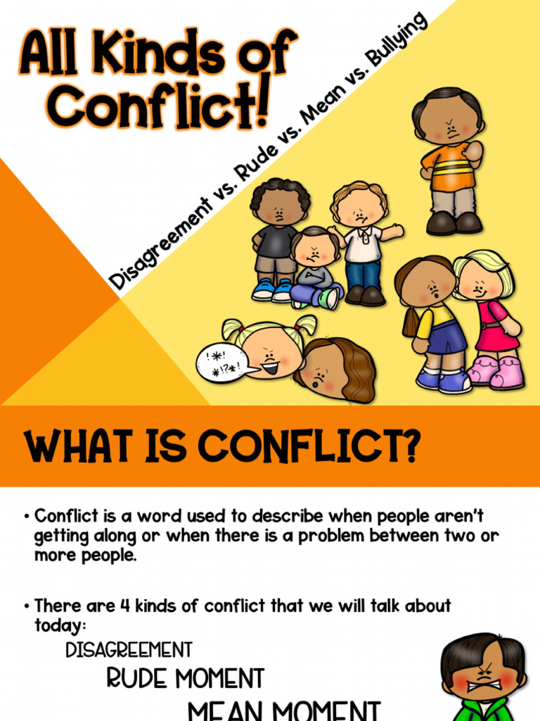 Google Slides Conflict Types | PDF